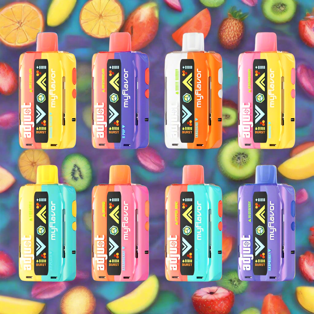 Adjust MyFlavor 40K Puff Rechargeable Disposables – Black Lava Vape